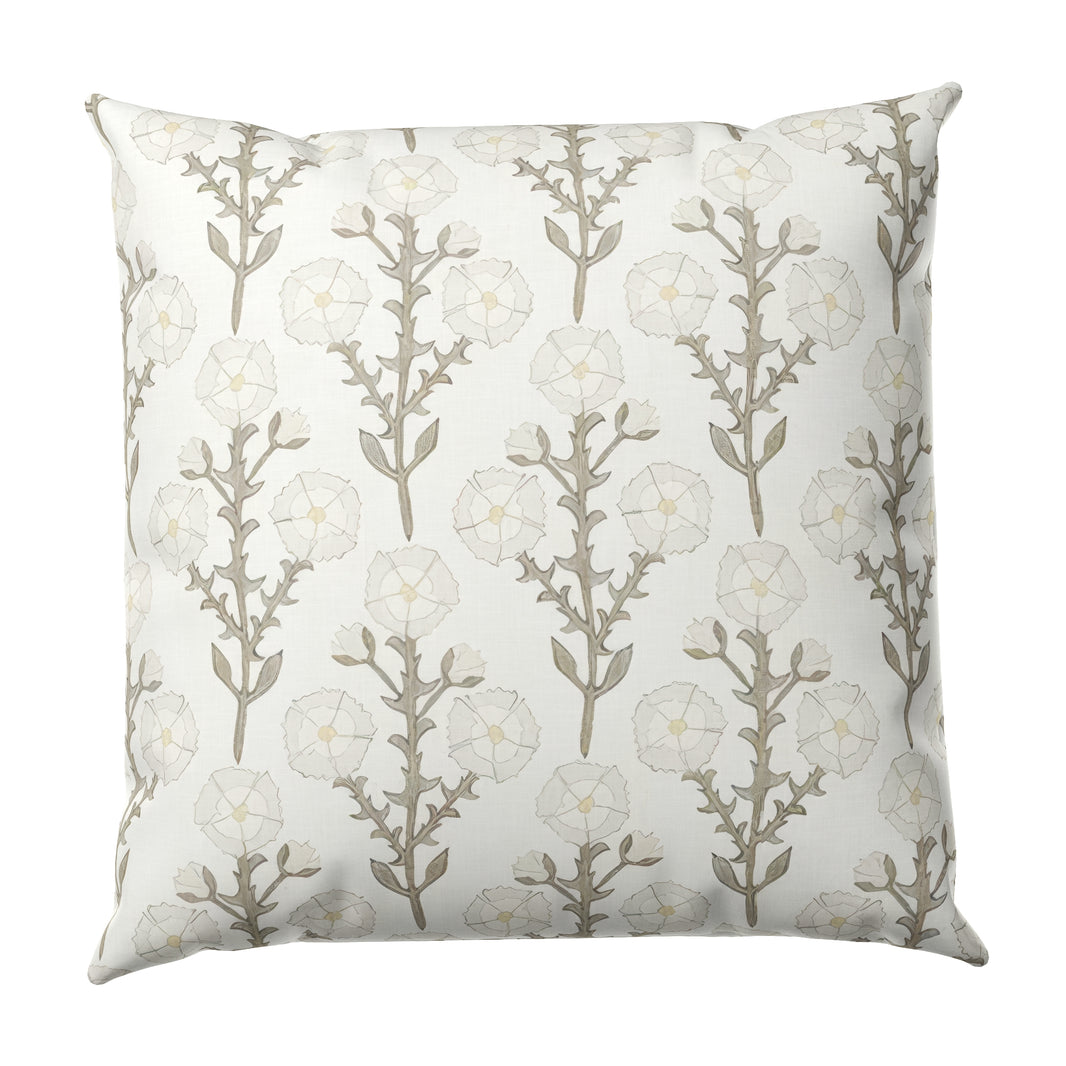 Custom Bench Cushion in Cottage Flowers - Vanilla – Loom Decor
