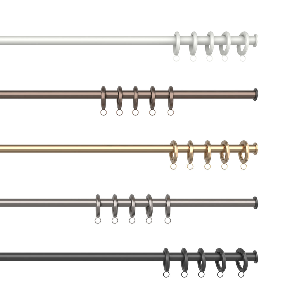 Custom Cafe Curtain Hardware – Loom Decor