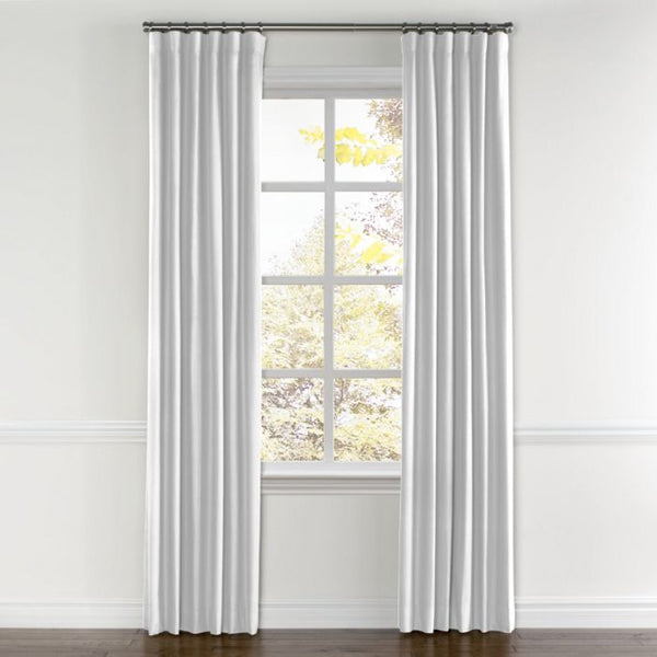 Convertible Drapery in Classic Linen - White – Loom Decor