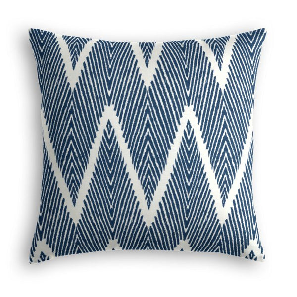 Throw Pillow in Bali - Denim – Loom Decor
