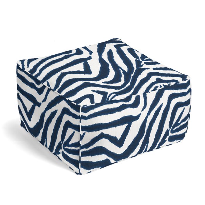 Zebra pouf store
